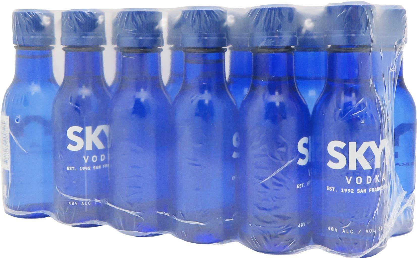 "Party Pack: Skyy Vodka 50ml 12pk" | mini bottles, vodka and more ...