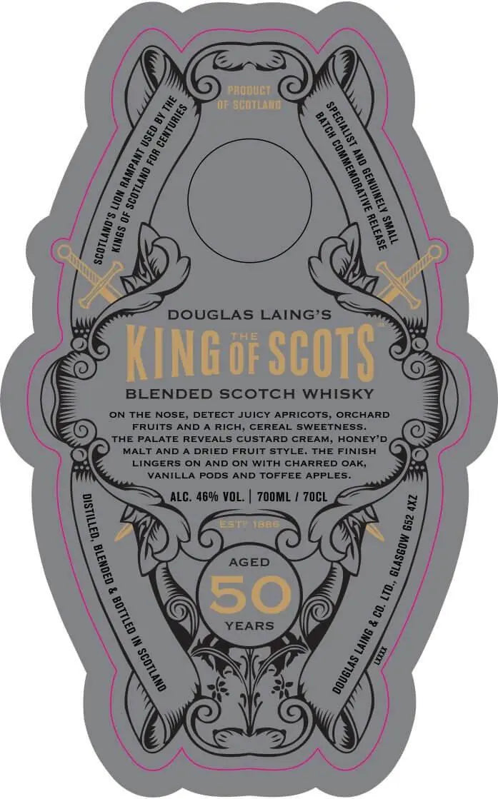 Douglas Laing's King of the Scots 50 Year Old Whisky – Main Street Liquor