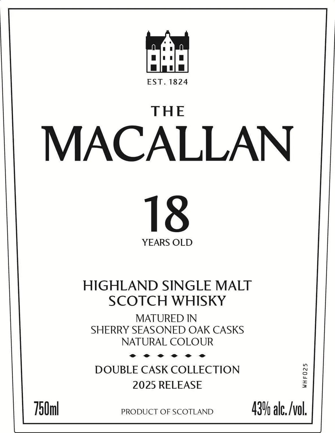 The Macallan 18 Year Old Double Cask Highland Single Malt Scotch Whisk – Main Street Liquor