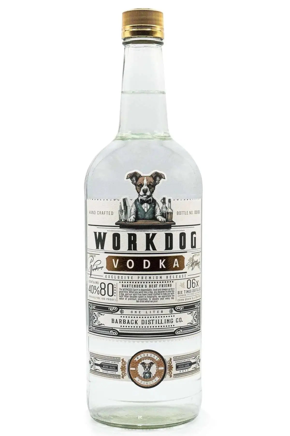 Premium Gluten-Free WORKDOG Vodka – Elevate Your Cocktails – Main ...