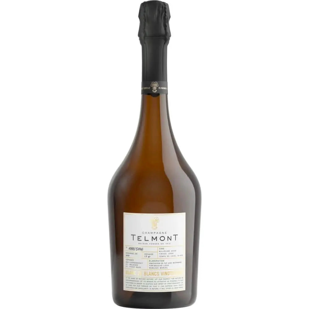 Champagne Telmont Blanc de Blancs 2005 by DiCaprio – Main Street Liquor