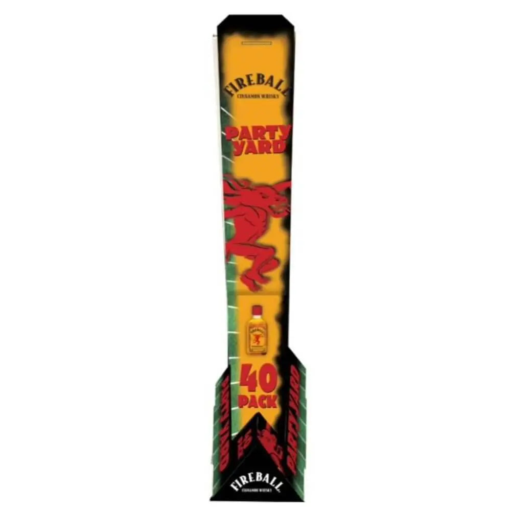 Fireball Party Yard - 40 Pack Shots for Fun Events – Main Street Liquor