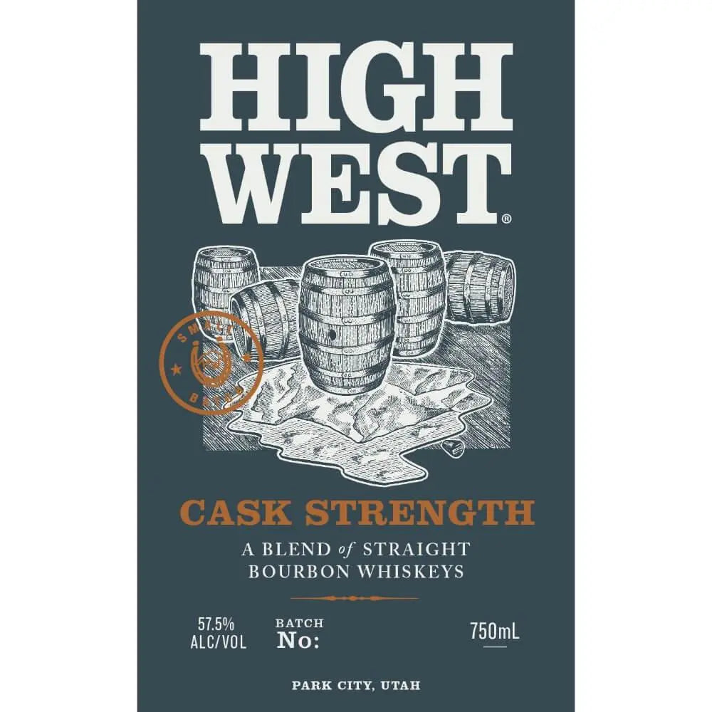 High West Cask Strength Blended Bourbon - Rare & Delicious – Main ...