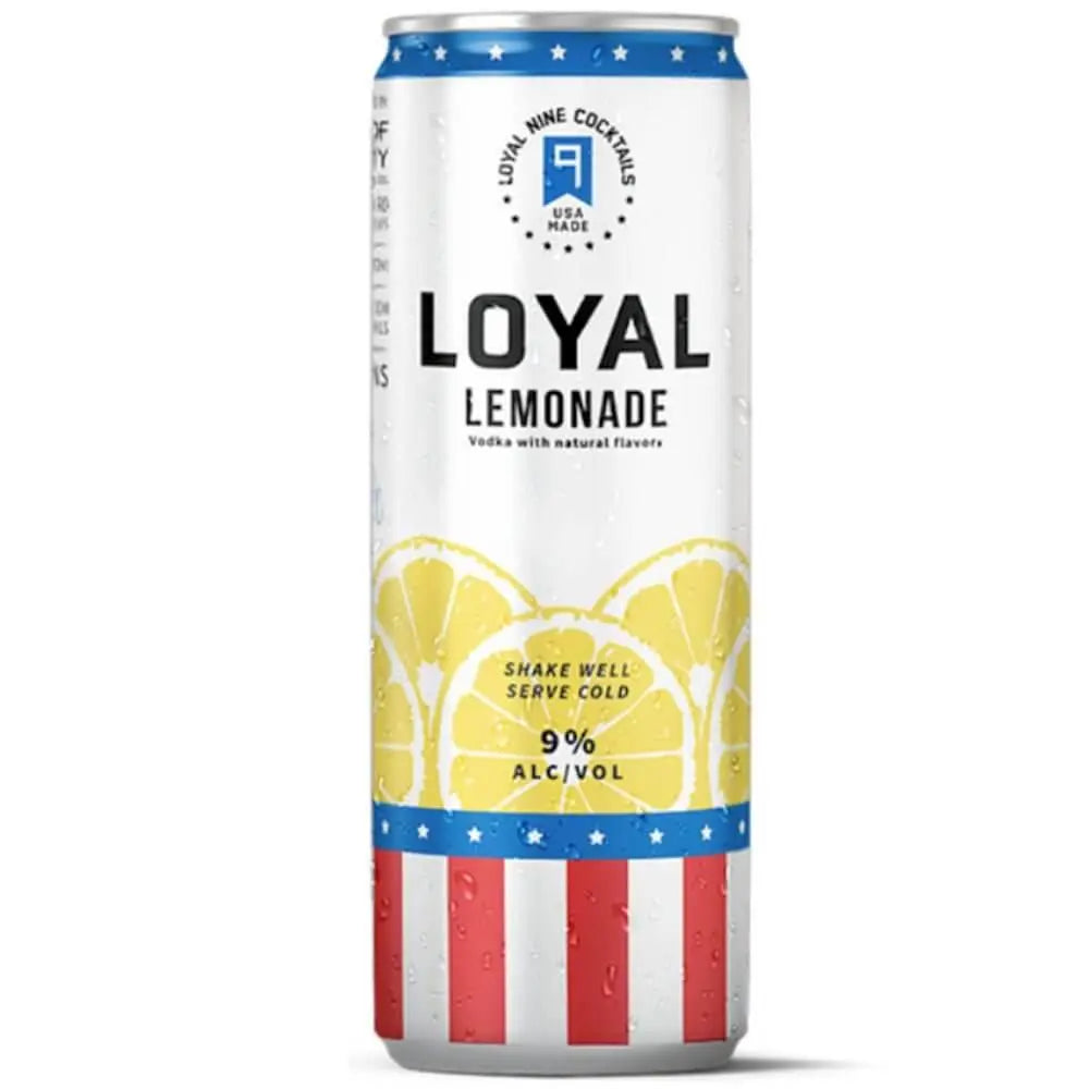 Loyal 9 Cocktails Lemonade 4 Pack - Real Flavor, High ABV – Main Street ...