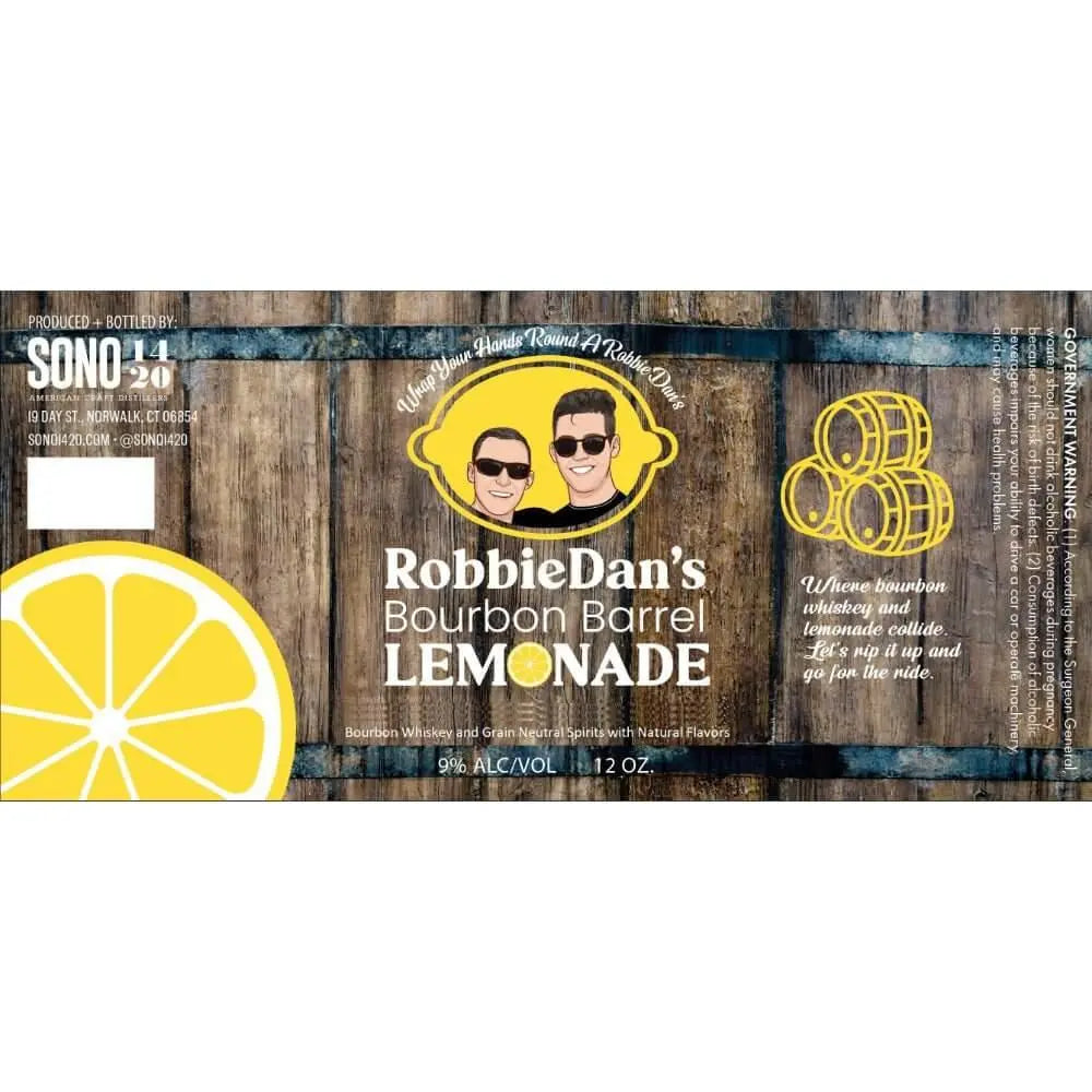 RobbieDan’s Bourbon Barrel Lemonade - Bold Refreshment – Main Street Liquor