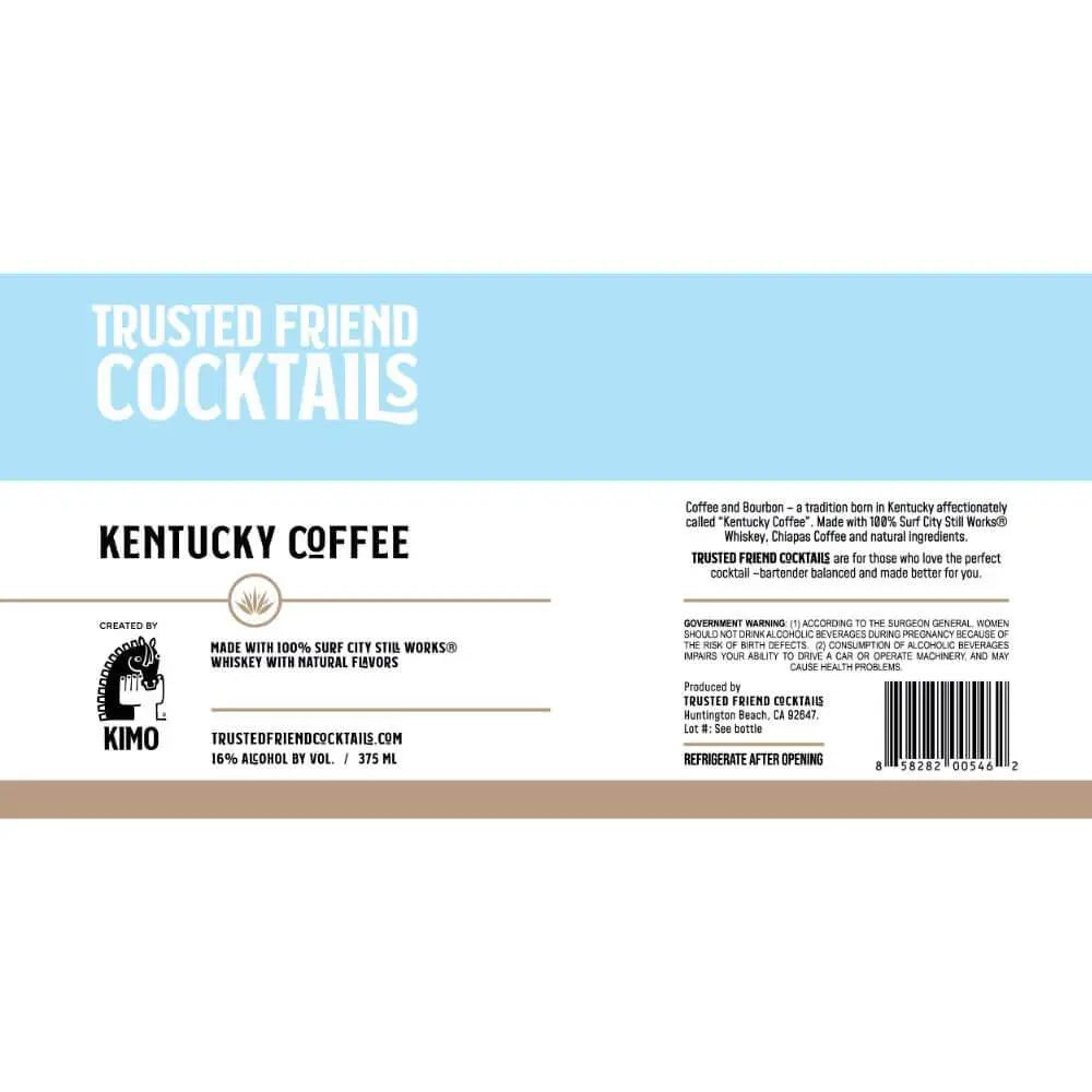 Trusted Friend Cocktails Kentucky Coffee – Main Street Liquor
